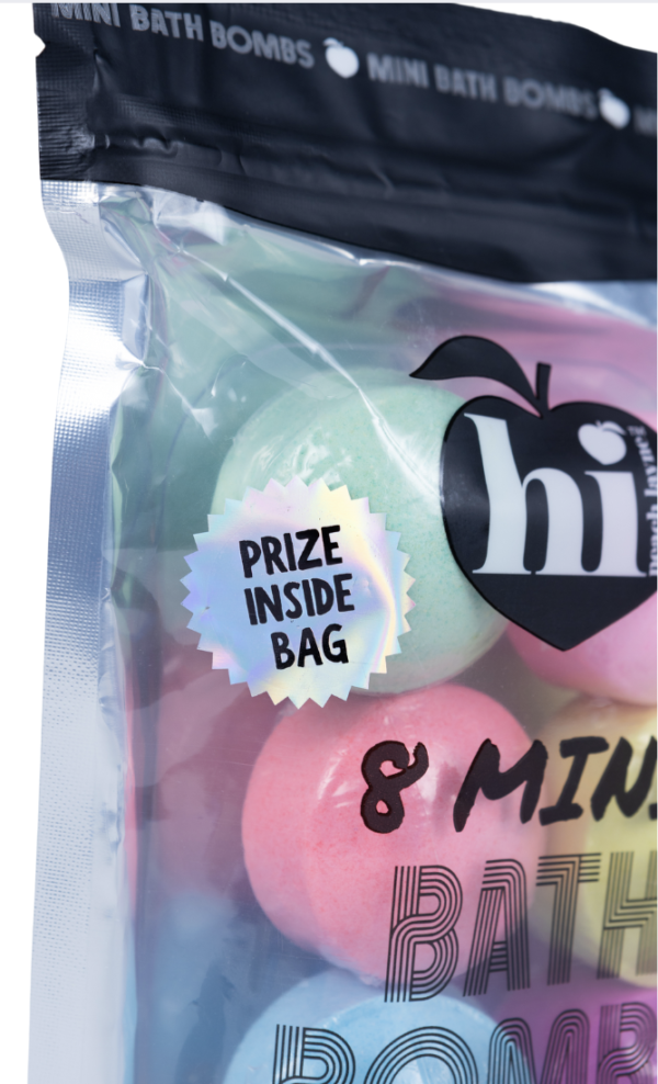 8 Count Mini Bath Bomb Bag (8.48oz total) with Prize Inside Bag | Hi ...